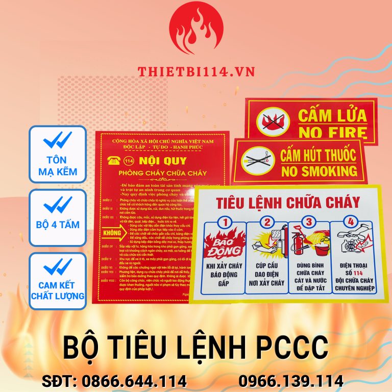 Siêu thị thiết bị phòng cháy chữa cháy 114 an toàn