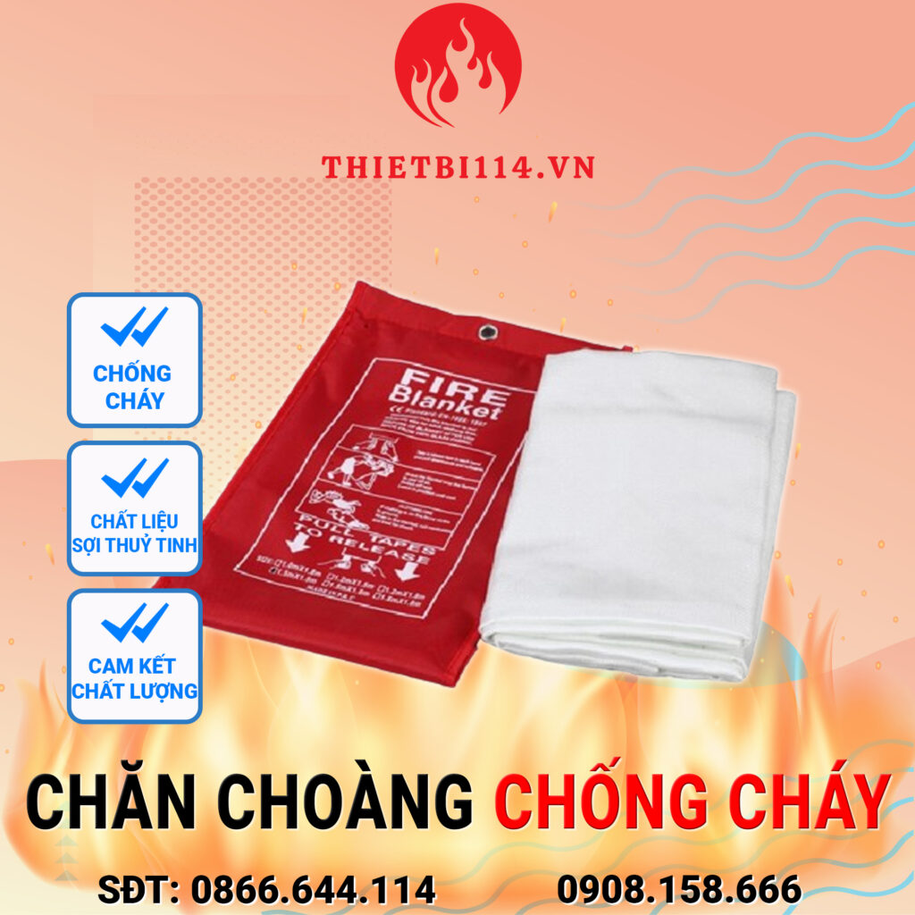 Chăn choàng chống cháy - Thiết bị PCCC 114